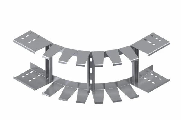 H100 Cable Ladders Vertical Adjustable Outside Bends - STS Elektrik