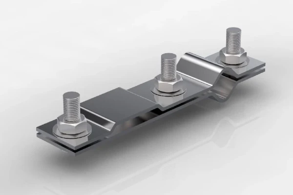 Flat Bar-Iron Horizontal Connection Element - STS Elektrik